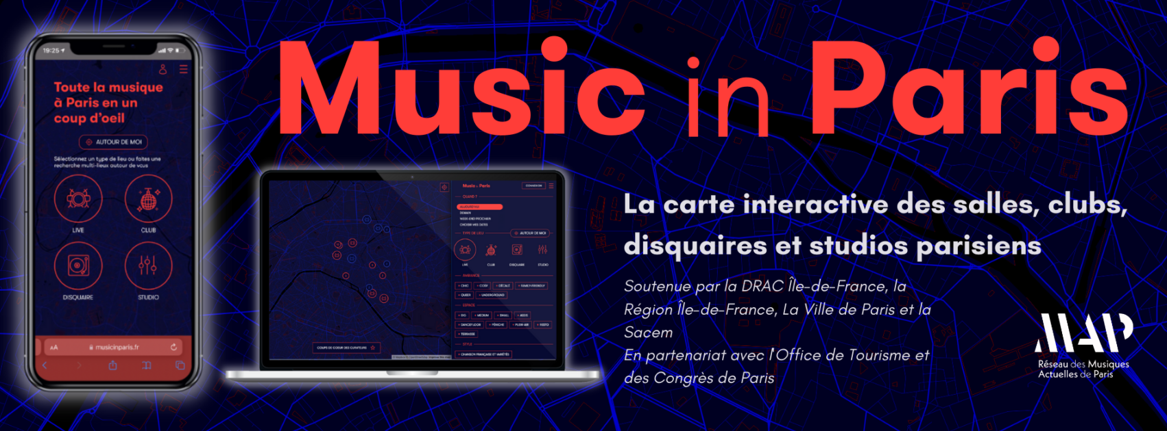 Music In Paris - Réseau MAP