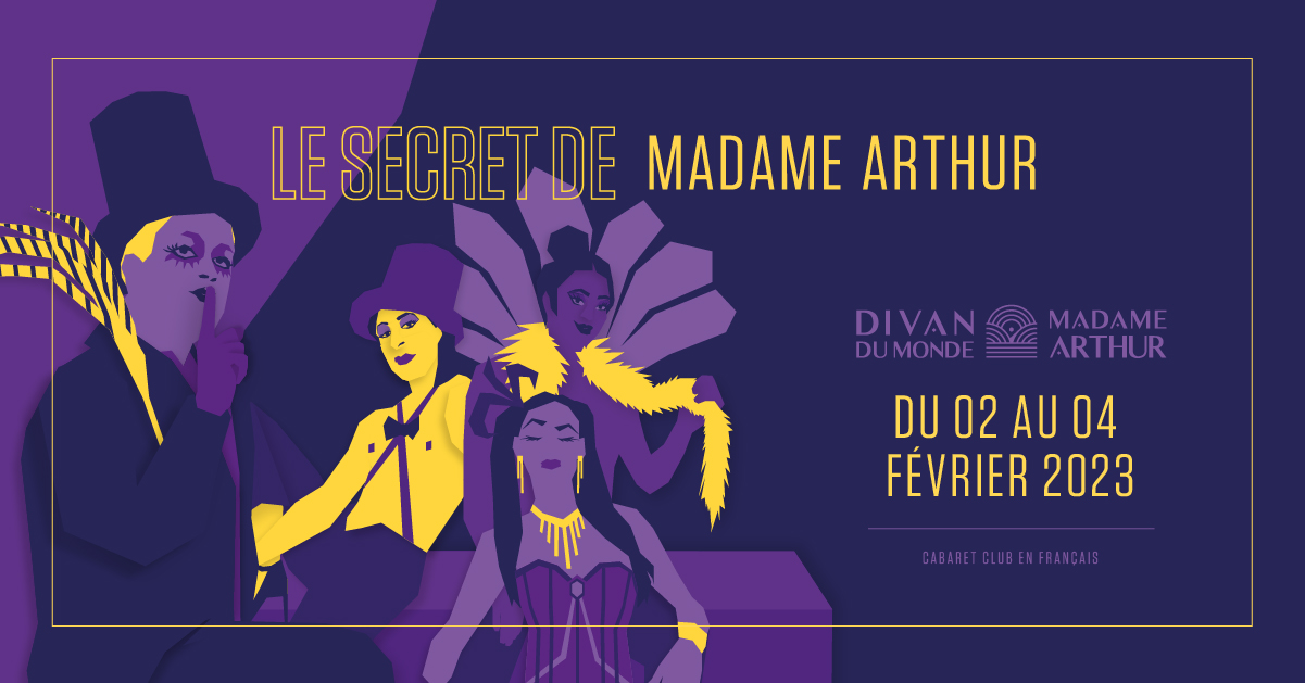 4 spectacles inédits chez Madame Arthur en février - Réseau MAP