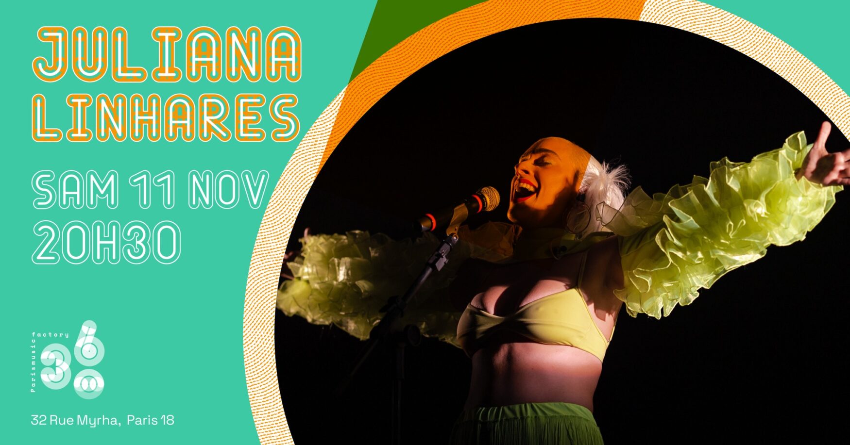 Novembre au 360 Paris Music Factory - Réseau MAP