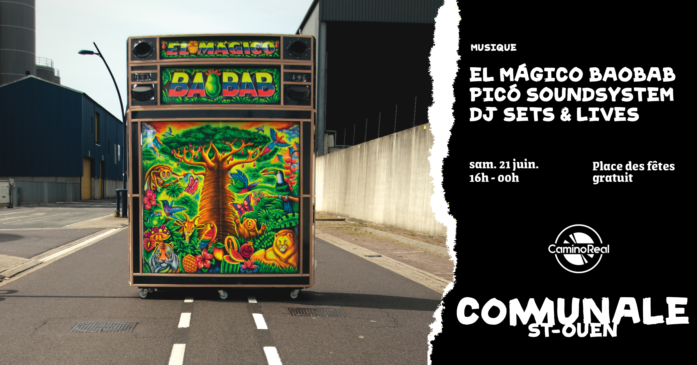 El Mágico Baobab Picó Soundsystem x Caleño x Zapapaya, la fête de la ...